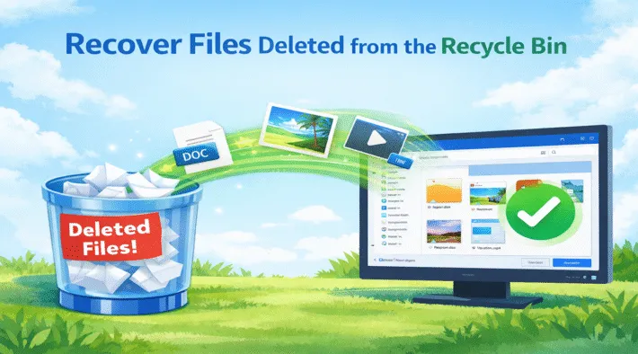 我如何從資源回收筒中恢復已刪除的檔案 | Amagicsoft