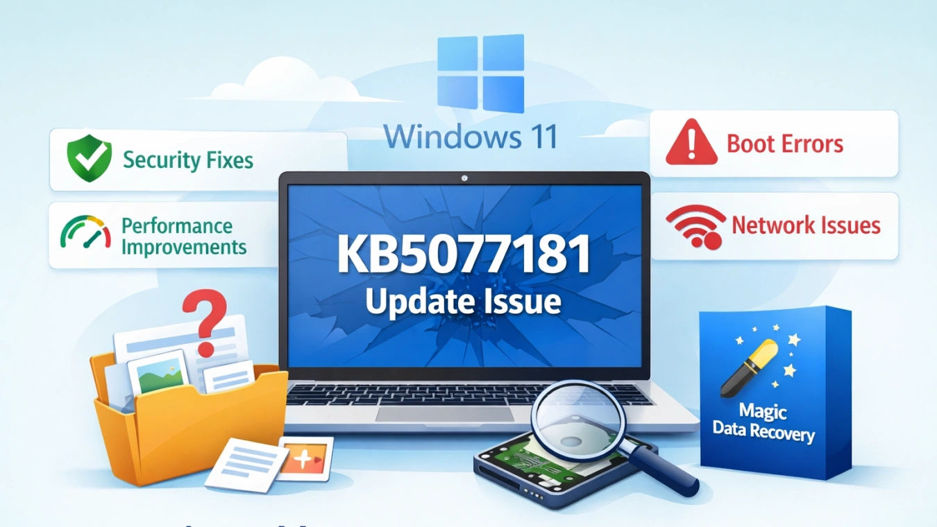 KB5077181 Issue, Fixes & Problems Explained｜Amagicsoft