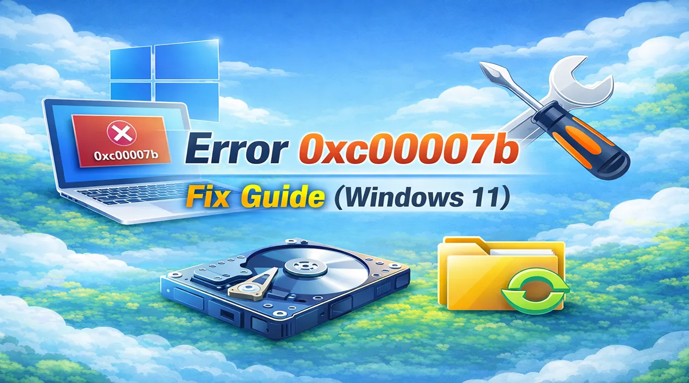 Error 0xc00007b Fix Guide (Windows 11) | Amagicsoft
