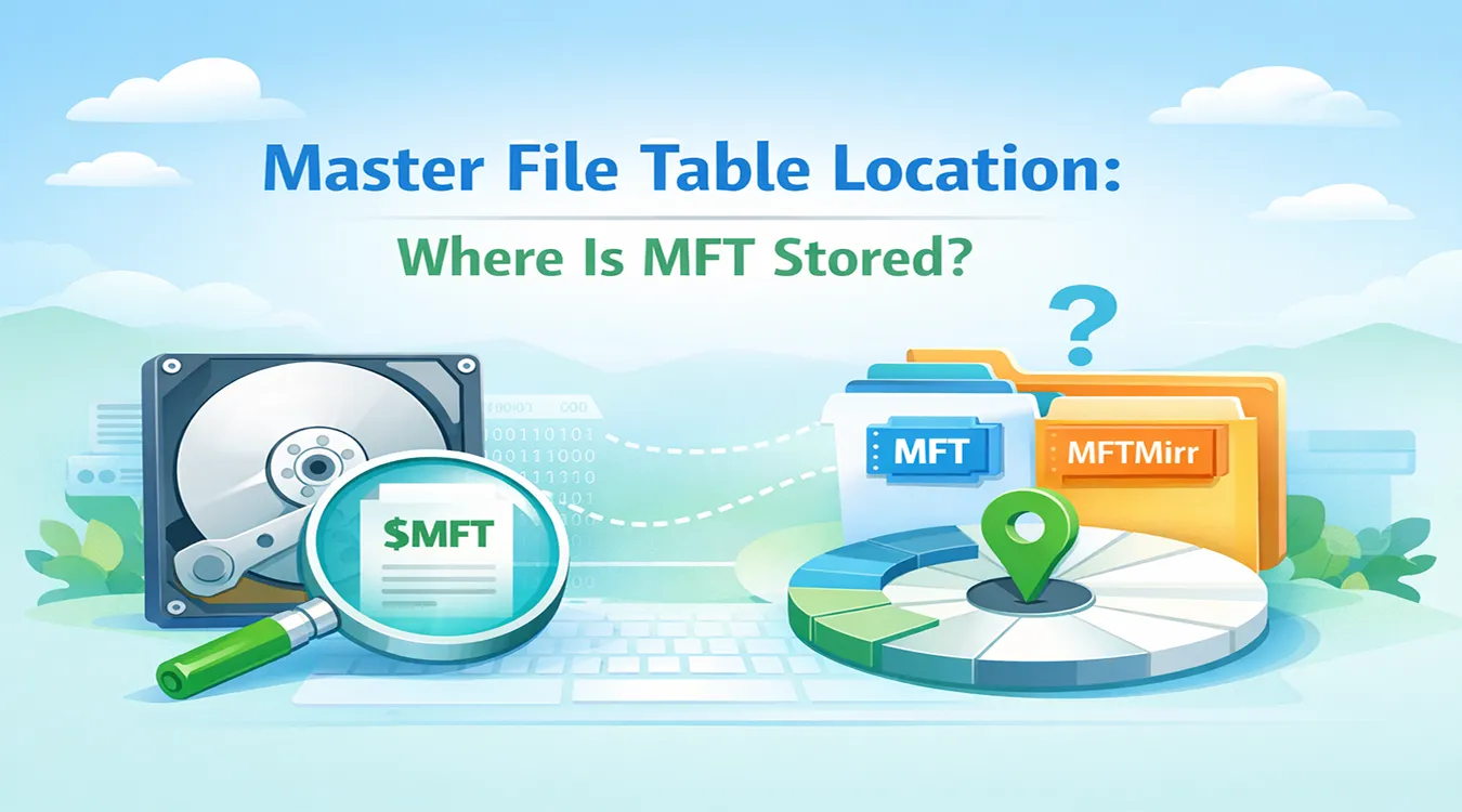Posizione della Master File Table: Dove è memorizzata la MFT? | Amagicsoft