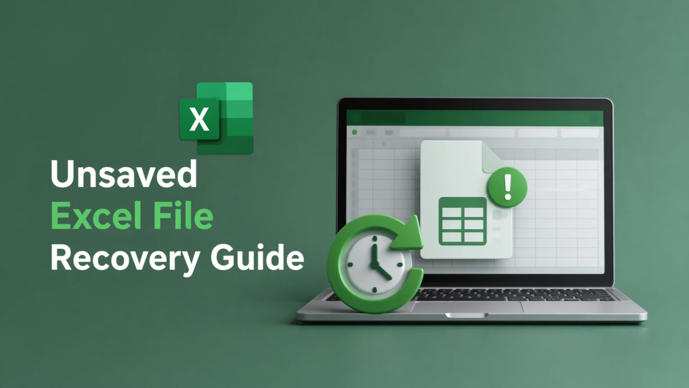 Guía de recuperación de archivos de Excel no guardados | Amagicsoft